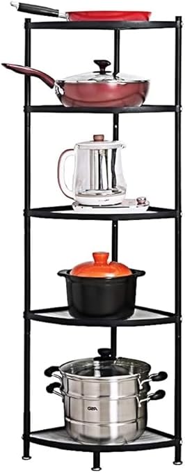 Baotkere Kitchen Corner Pot Rack, Stackable Multi Layer Free Standing ...