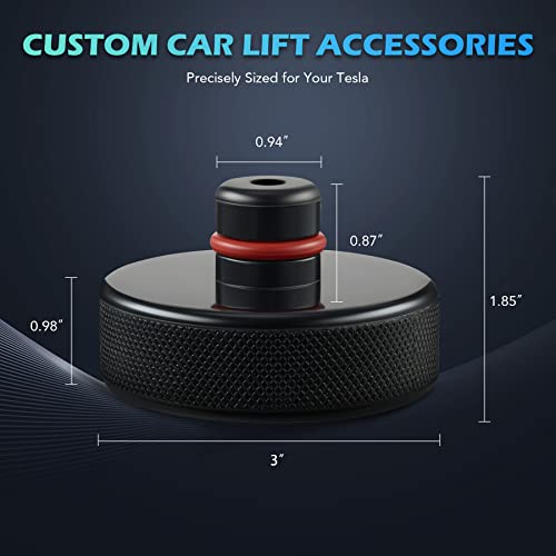 OMT Jack Pad Compatible with Tesla Model 3 S X and Y, 4 Rubber Jack ...