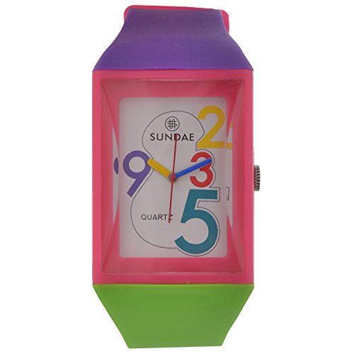 Sundae Fusion Analogue White Dial Watch- 1318 : Amazon.in