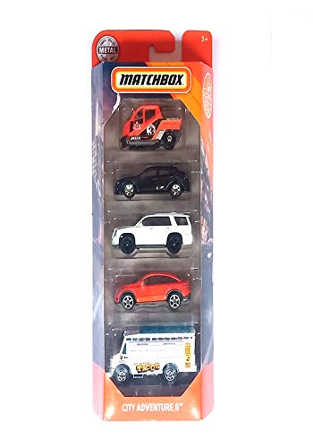 Matchbox City Adventure II 5 Car Pack : Amazon.in: Toys & Games