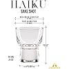 Amazon.com | LEMONSODA Haiku Sake Shot Glass Set- 2oz Crystal Shot ...