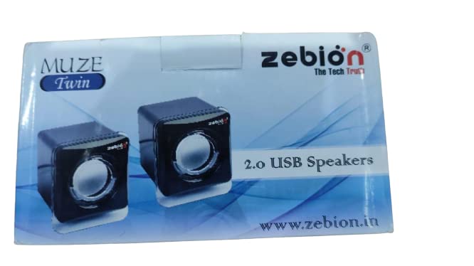 Muze Twin 2.0 USB Speakers : Amazon.in: Electronics