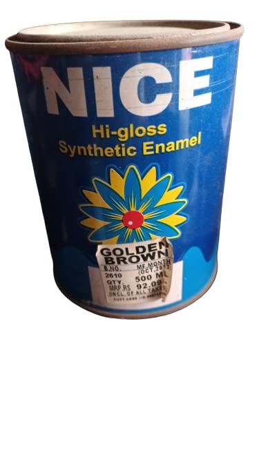 Nice Synthetic Enamel Golden Brown 500ML : Amazon.in: Beauty
