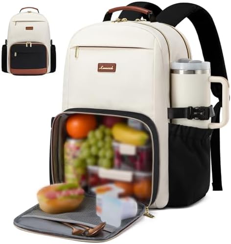 Amazon Lovevook Lunch Backpack With Lunch Compartment 17 Inch