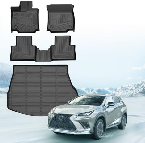 Amazon.com: DiffCar® for Lexus NX Floor Mats & Cargo Liner 2025 2024 ...