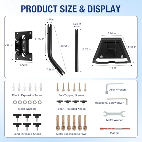 FAHKNS Starlink Gen 3 Mount, Adjustable Wall & Roof Mounting Kit, with ...