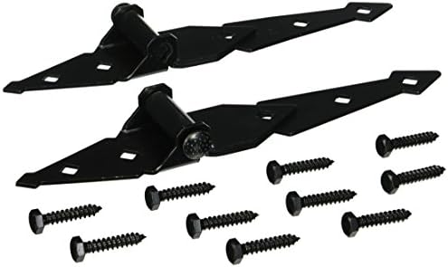 Amazon.com: National Hardware N109-306 V8420 Deluxe Strap Hinge Gate ...