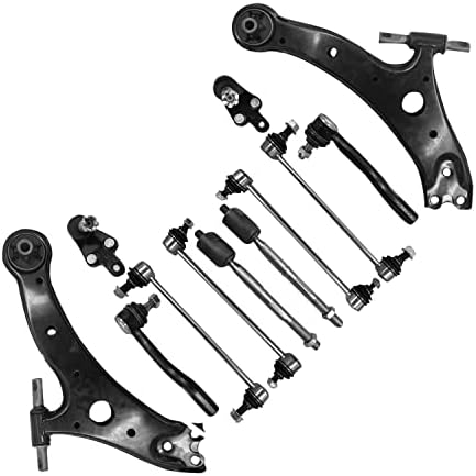 Amazon.com: Front Lower Control Arms w/Ball Joints Sway Bar End Links ...