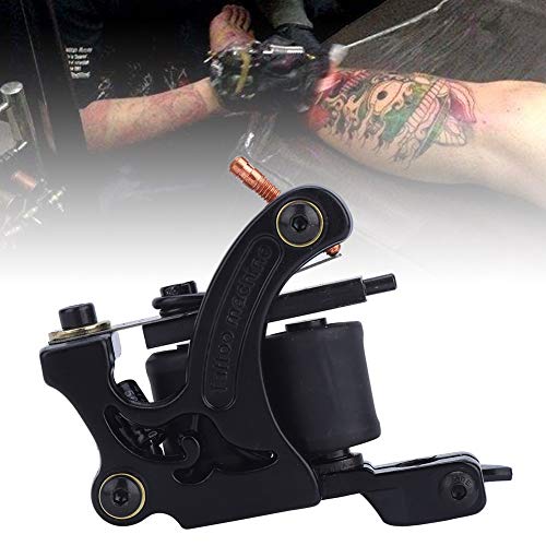 Tattoo Machine, Artist Rotary Tattoo Gun Motor, 10 Warps Coils Wire ...