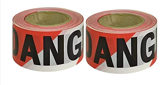 The First lab Safety Barricade Tape | Indoor/Outdoor Warning Tape ...