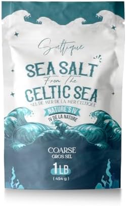 Amazon.com : French Sea Salt Coarse 1lb- 100% Natural and Unrefined ...