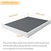 Amazon.com: SHLAND Box Spring Full - 3 Inch Heavy Duty Low Profile ...