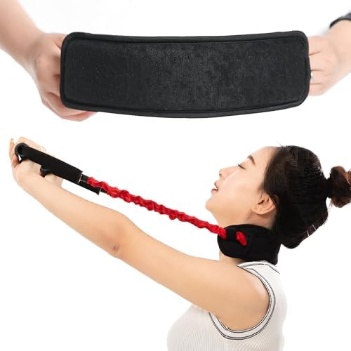 Amazon.com: Neck Stretcher Exerciser Band- Cervical Neck Traction ...