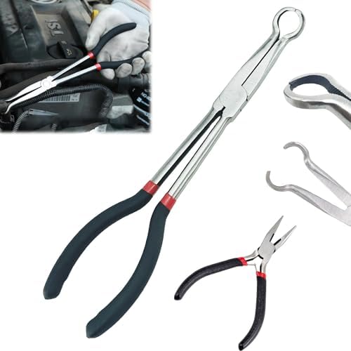 Amazon.com: zxbaers Spark Plug Removal Pliers, 11inch Automotive Hose ...