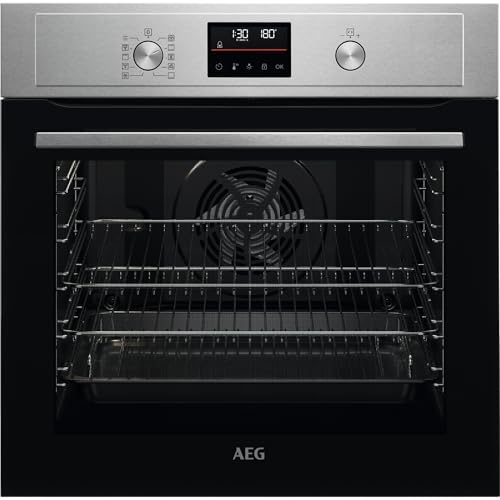AEG 6000 Series SurroundCook Built In Oven, BPX535061M, 72L, Pyrolytic ...