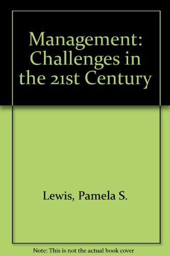 Amazon.com: Management: Challenges in the 21st Century: 9780314045683 ...