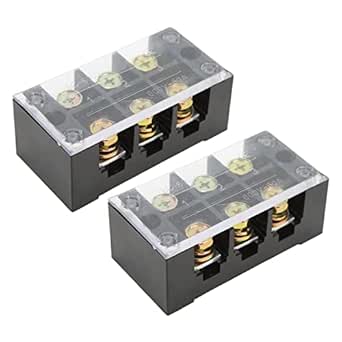Terminal Block, 600V 60A Corrosion Protection Terminal Block for Home ...