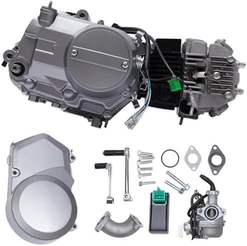 Amazon.com: PDTHADP 125cc 4 Stroke Engine Motor 125cc Engine Upgrade 4 ...