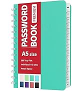 Amazon.com : Forvencer Password Book with Individual Alphabetical Tabs ...