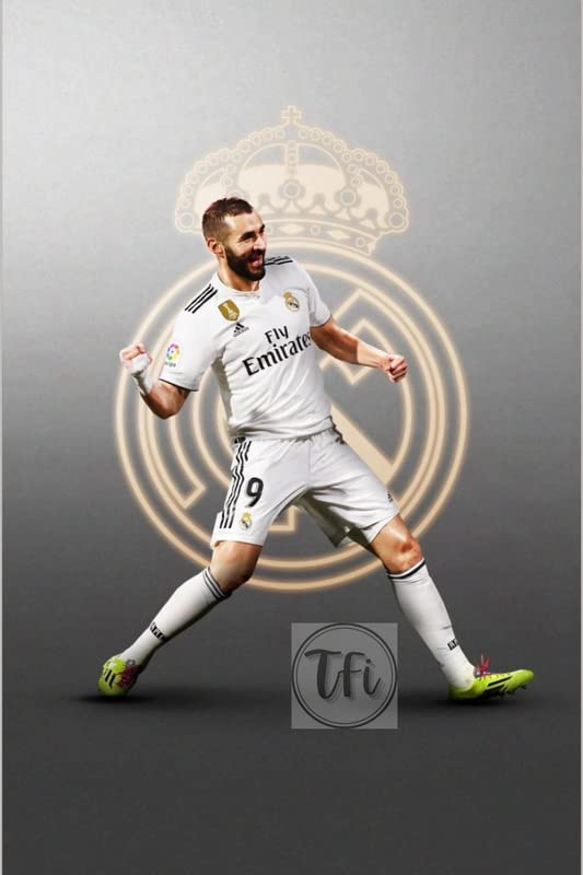 Karim Benzema Posters, Karim Benzema Posters for Room, Unframed, with ...