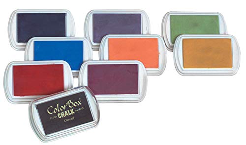 Amazon.com: ColorBox 406101 Stamp Pad Set, 1-3/4" x 2-7/8" Size ...