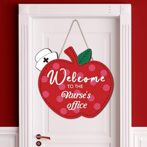 Amazon.com: WhatSign Nurse Door Sign Personalized - 12" x 8" Welcome to ...