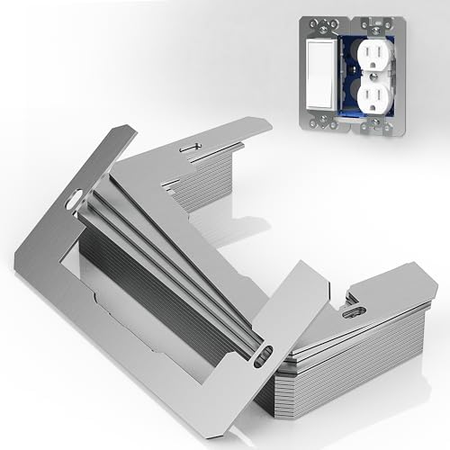 Gadgetzan 15 Pcs Wall Plate Spacer,Metal Receptacle Spacers for ...