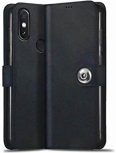 TheGiftKart Flip Back Cover Case for Redmi Note 5 Pro | Genuine Leather ...