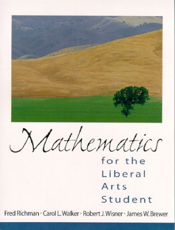 Amazon.com: Mathematics for the Liberal Arts Student: 9780130145475 ...