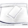 Tamor® Embroided Baratta Stitch Duvet Cover Set with Matching ...