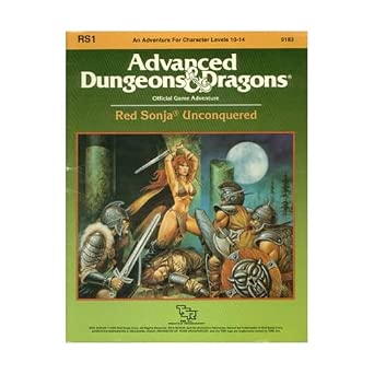 Red Sonja Unconquered (Advanced Dungeons & Dragons Module RS1): Anne ...