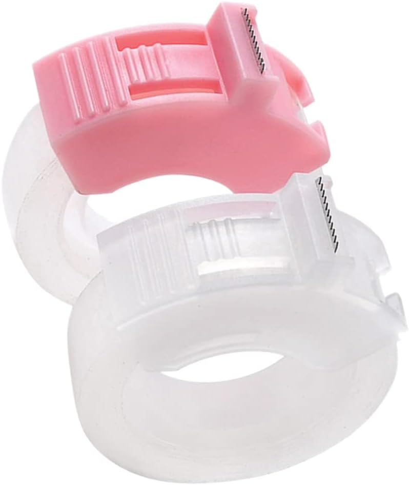 Amazon.com : EXCEART 2 Sets Mini Plastic Taper Cutter Tape Dispenser ...
