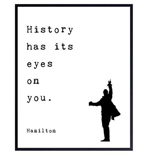 Amazon.com: Alexander Hamilton Quote - Lin-Manuel Miranda Musical ...