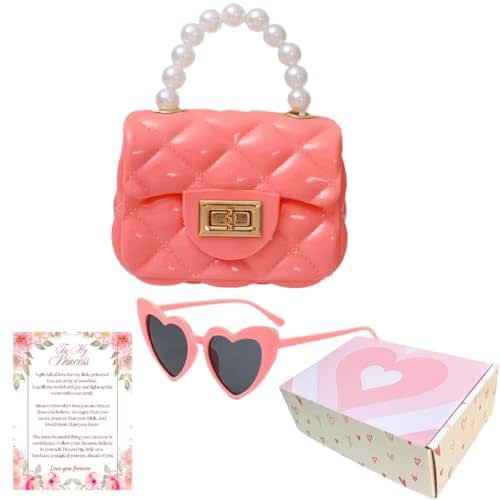 Amazon.com: Toddler Purse For 1 2 3 Year Old with Sunglasses & Gift Box ...