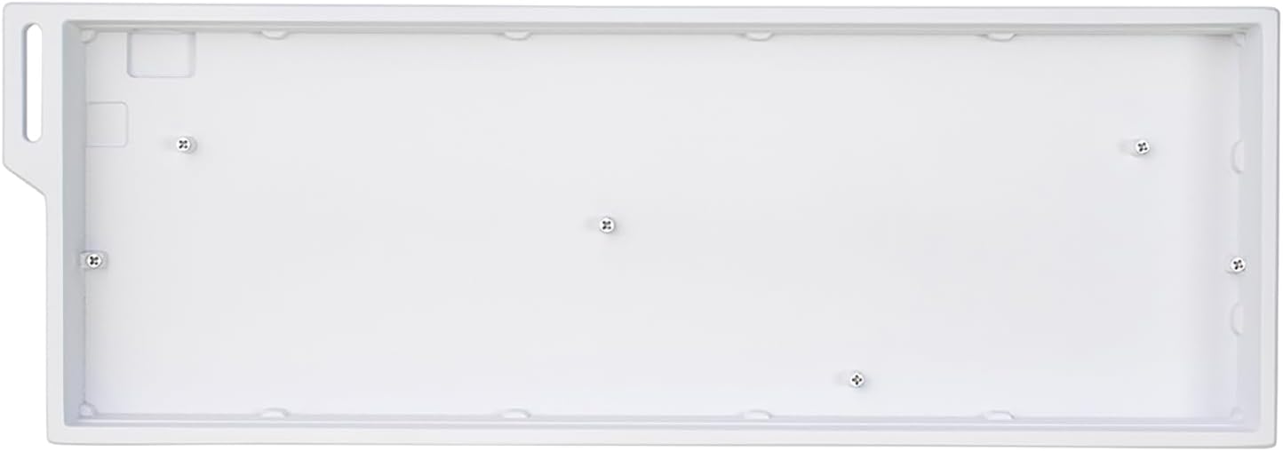 Amazon.com: Sumgsn Aluminum Gaming Keyboard Housing 60%, White Aluminum ...