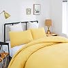 Amazon.com: Wellboo Yellow Comforter Sets Queen Light Color Bedding ...