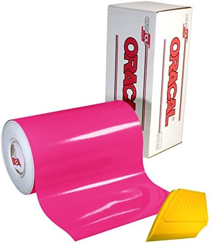 Amazon.com: JAVIGA Pink Permanent Vinyl for Wedding Party Decals, 12" x ...