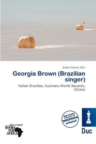 Georgia Brown (Brazilian singer) | Amazon.com.br