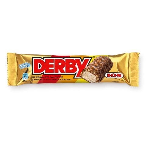 Amazon.com : ION Derby - Greek Traditional Chocolate Bar with Crisped ...