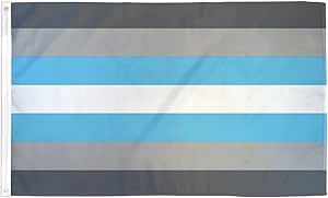 Amazon.com : Demisexual Boy Demiboy Pride Flag 3x5ft Poly - Perfect for ...