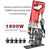 Amazon.com: 1800w Electric Hydraulic Hole Punch, Steel Plate Hole ...