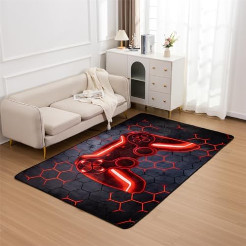 Amazon.com: NTBED Game Console Area Rug for Bedroom Sofa Playroom ...
