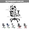 Amazon.com: ELEDIZI Cow Print Office Chair Covers Stretchable Cute Desk ...