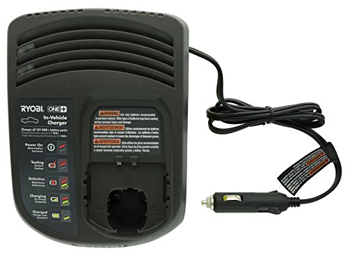 Ryobi P737 One+ 18 Volt Lithium Ion Cordless Power Tire Inflator with ...