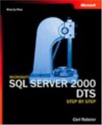 Microsoft® SQL Server(TM) 2000 DTS Step by Step | Amazon.com.br