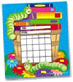 Amazon.com: INCENTIVE CHARTS BOOKWORM 30 SHTS : Toys & Games
