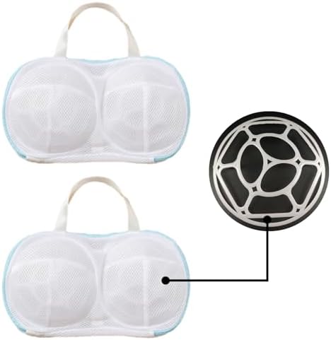 Amazon.com: 2 Packs Bra Washing Bags, Mesh Laundry Bags with 3D Bracket ...