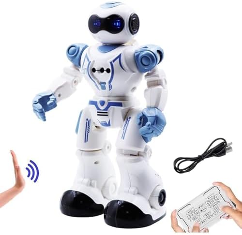 Buy RIVORANEST Rechargeable Gesture Sensing Robot for Kids ...