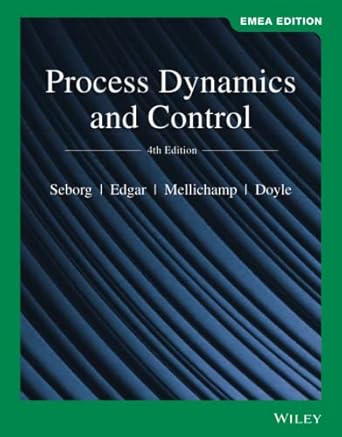 Process Dynamics and Control: Seborg, Dale E., Edgar, Thomas F ...