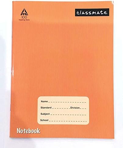 Classmate Note Book Soft Cover Four line - Interleaf (Left Side Page ...